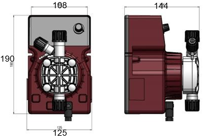 multiflow dimensions wall mount - Etatron